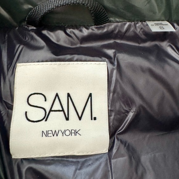 SAM. | Jackets & Coats | Sam Freestyle Puffer In Dark Green | Poshmark